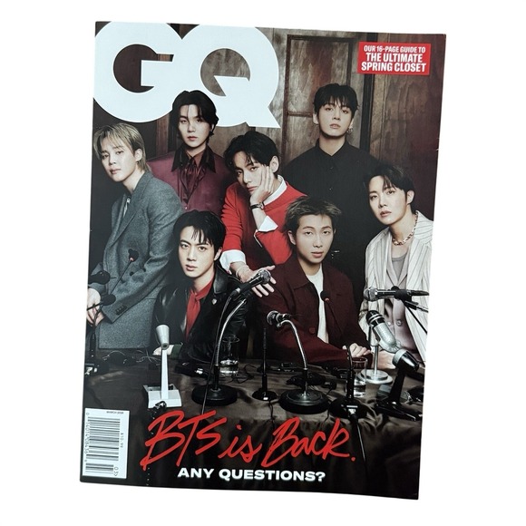 GQ | VR, AR & Accessories | Gq Magazine Bts Is Back Any Questions March ...